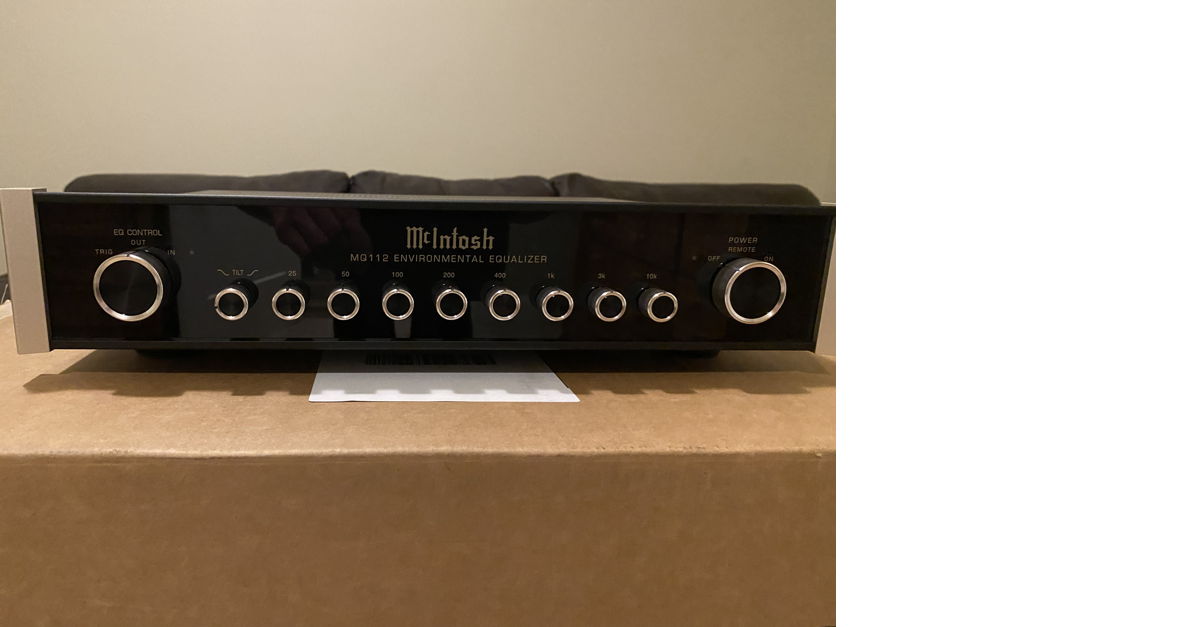 McIntosh MQ112 Environmental 8 Band Equalizer For Sale | Audiogon