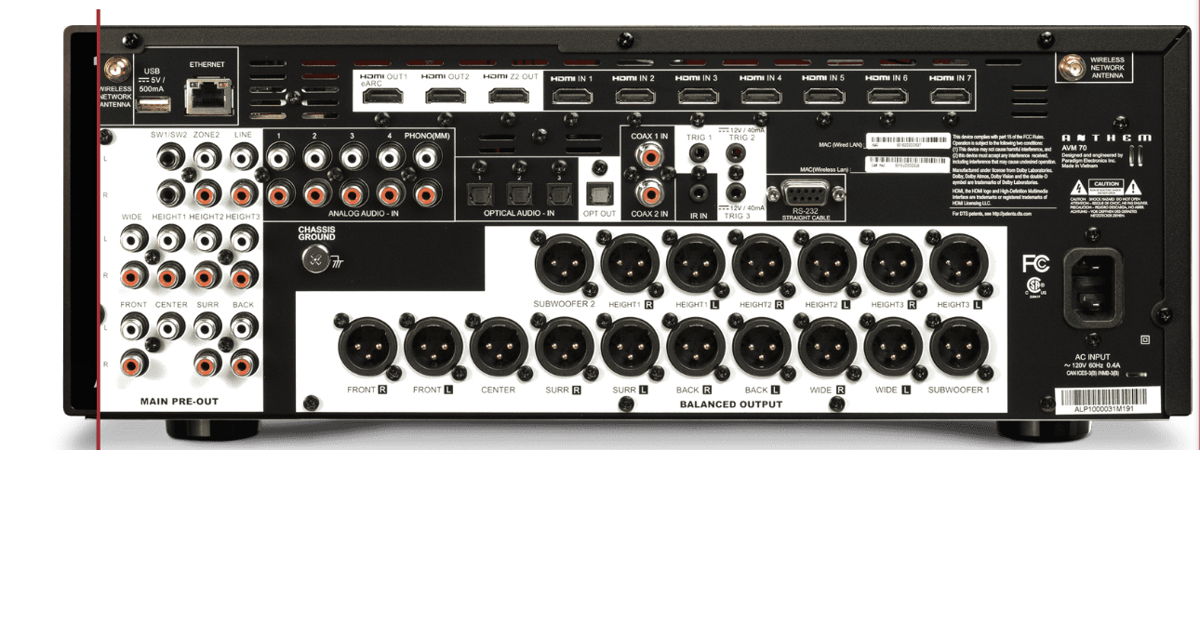 Anthem AVM 70 For Sale | Audiogon