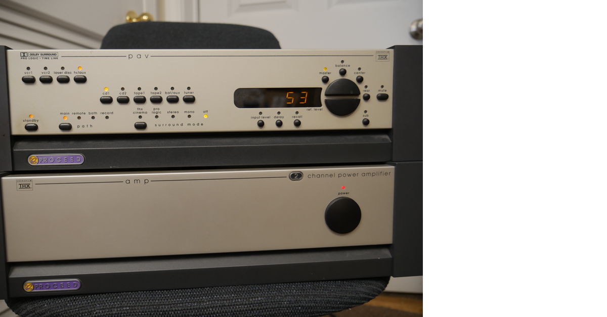 Proceed AMP 2 and PAV Preamp set For Sale | Audiogon