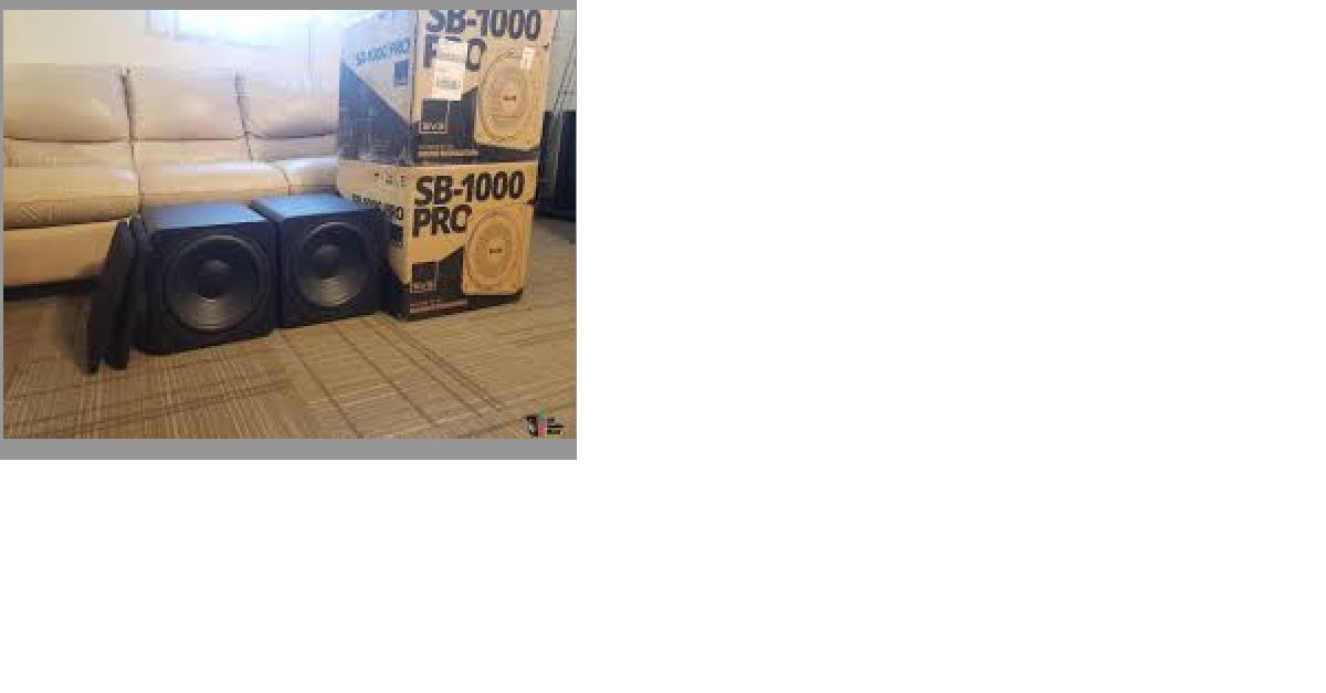 SVS SB-1000 PRO (PAIR) For Sale | Audiogon