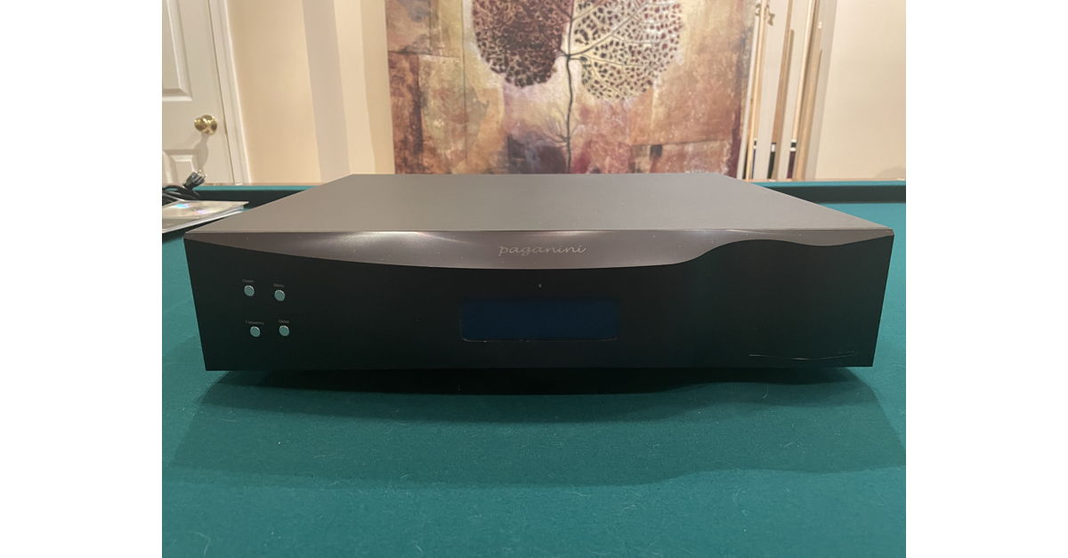 DCS Paganini Master Clock black - customer... For Sale | Audiogon