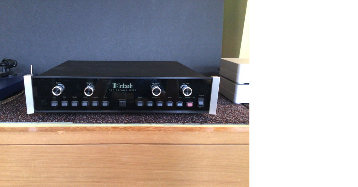 McIntosh C15 Stereo Preamplifier For Sale | Audiogon