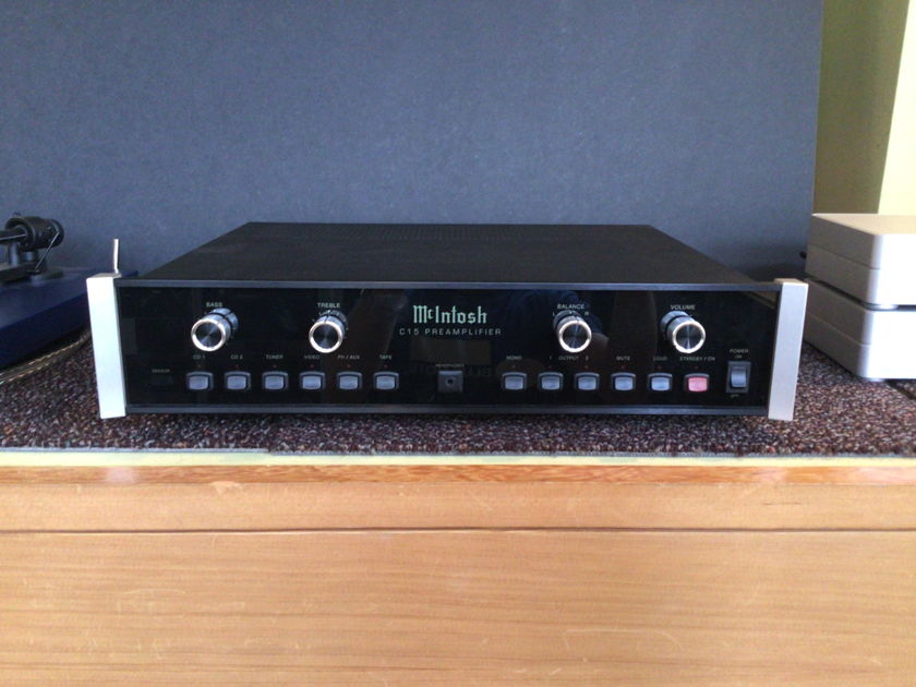 McIntosh C15 Stereo Preamplifier For Sale | Audiogon