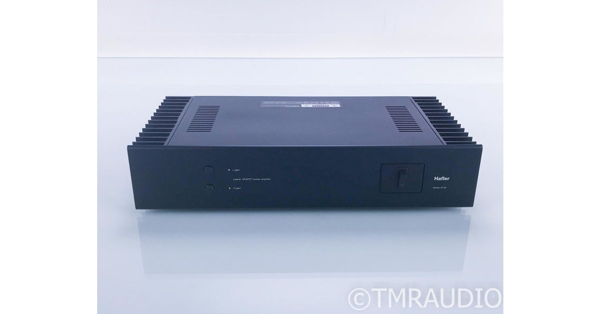 Hafler 9130 Stereo Power Amplifier; Black;... For Sale | Audiogon