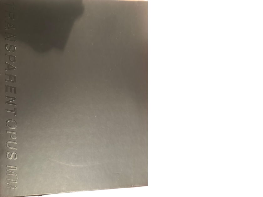 Transparent Audio Opus MM2 For Sale | Audiogon