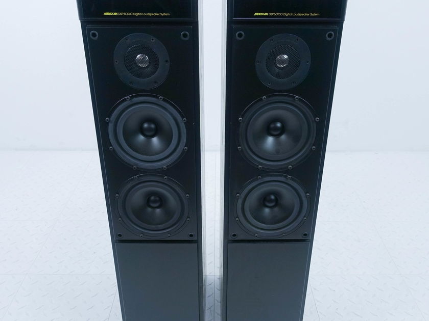 Meridian DSP 5000 Digital Powered Floorstanding Speakers Factory Boxes ...