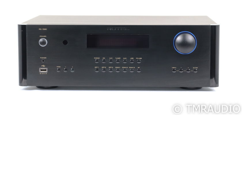Rotel RC-1590 Stereo Preamplifier; Remote; MM Phono; Wireless; Black ...