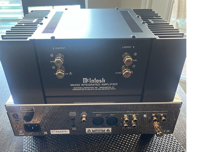 McIntosh MA352 2-Channel Hybrid Integrated... For Sale | Audiogon