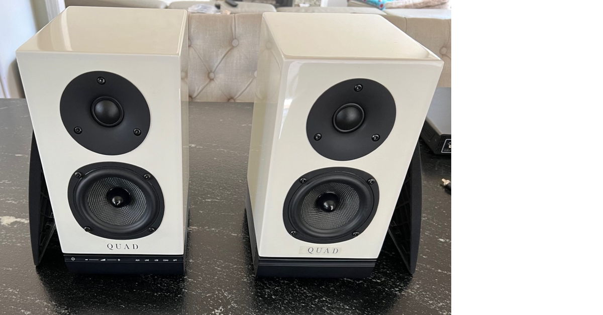 Quad 9AS Powered Monitors / Desktop Speake... For Sale | Audiogon