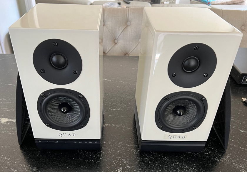 Quad 9AS Powered Monitors / Desktop Speake... For Sale | Audiogon