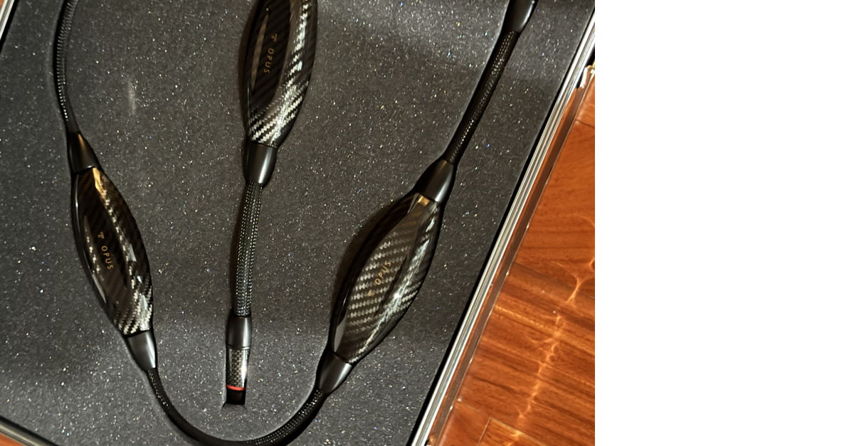 Transparent Audio Opus XLR Cables, 2 mete... For Sale | Audiogon
