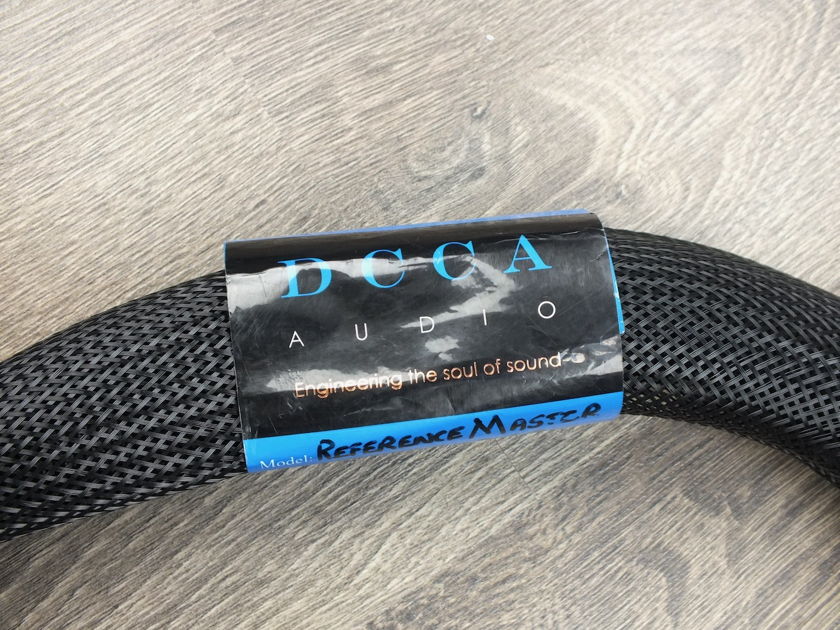 DCCA Reference Master power cable 1,2 metre For Sale | Audiogon