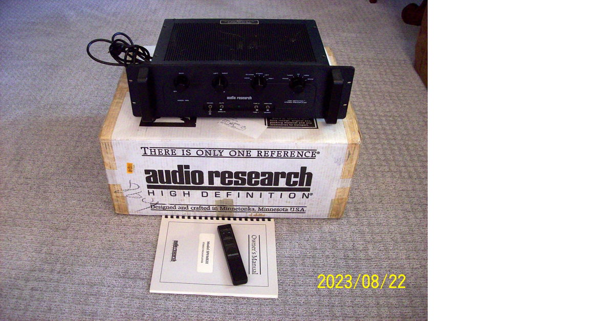 Audio Research SP-9 mkIII pre-amp with rem... For Sale | Audiogon
