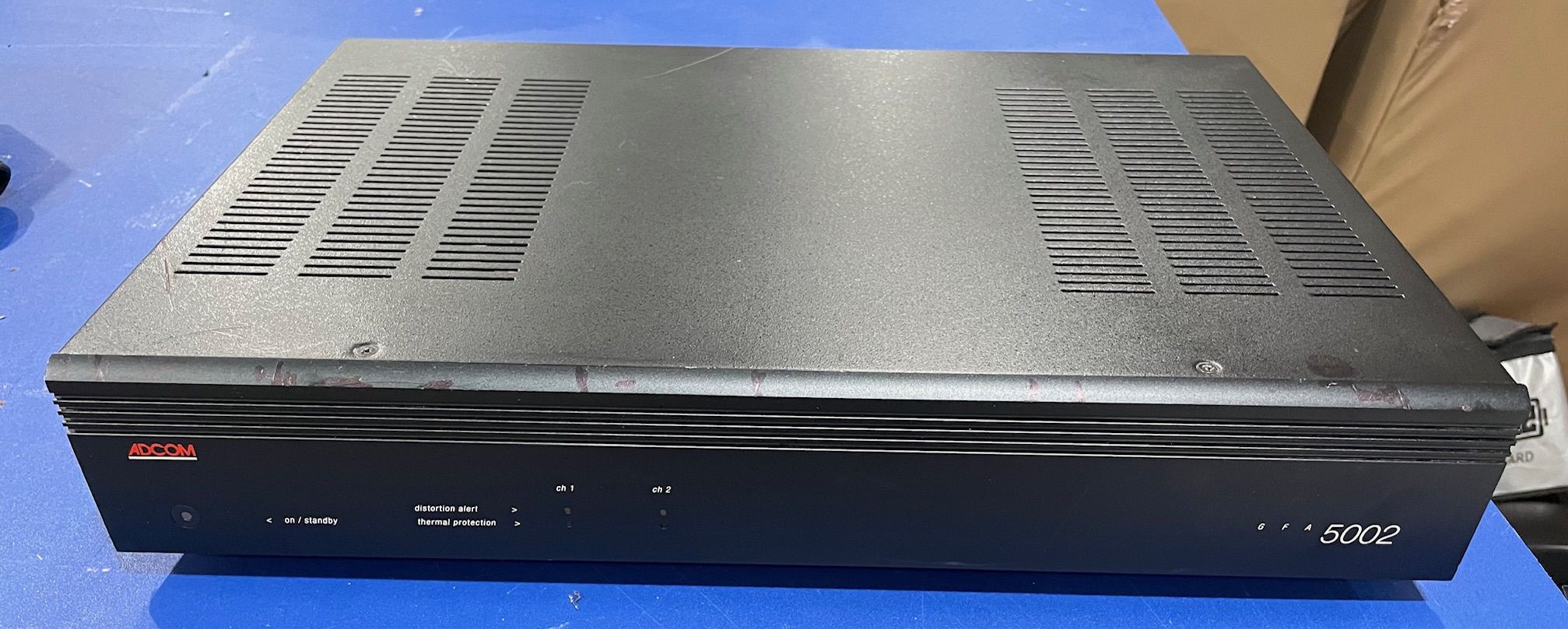 Adcom GFA-5002 Power amplifier with New Ca... For Sale | Audiogon