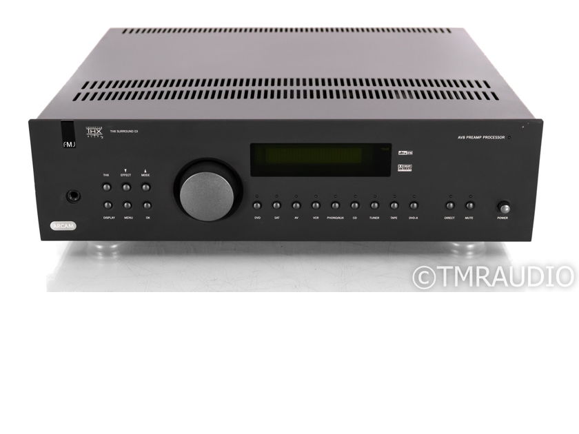 Arcam FMJ AV8 Preamplifier Processor; Remote; Black (49540 ...