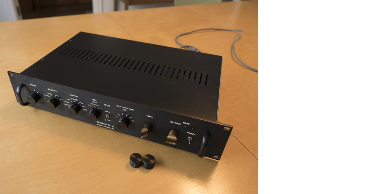 The David Berning Co. TF-10A PreAmp For Sale | Audiogon