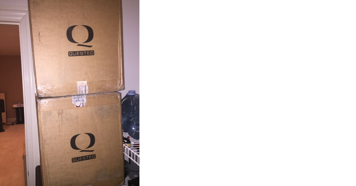 Quested Audio V2108 Powered Studio Monitors For Sale | Audiogon