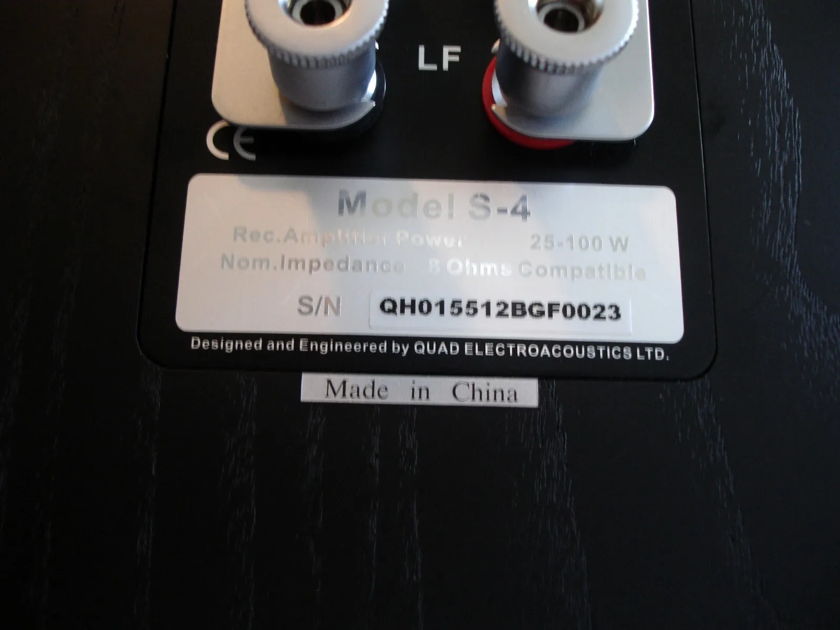 Quad Hi-Fi England S4 Floorstanding Speake... For Sale | Audiogon