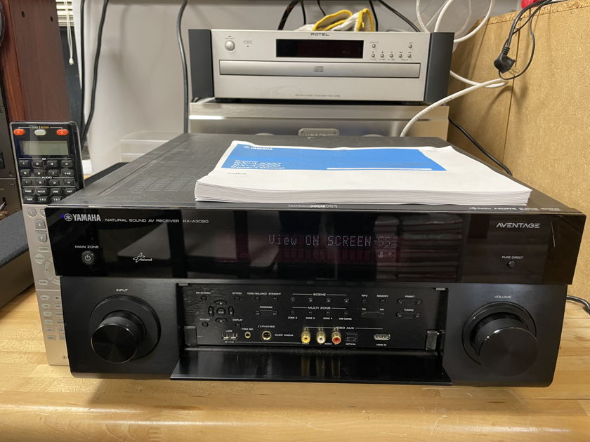 Yamaha RX-A3020 Aventage Highend AV Receiver in Excellent Condition | Receivers | Audiogon