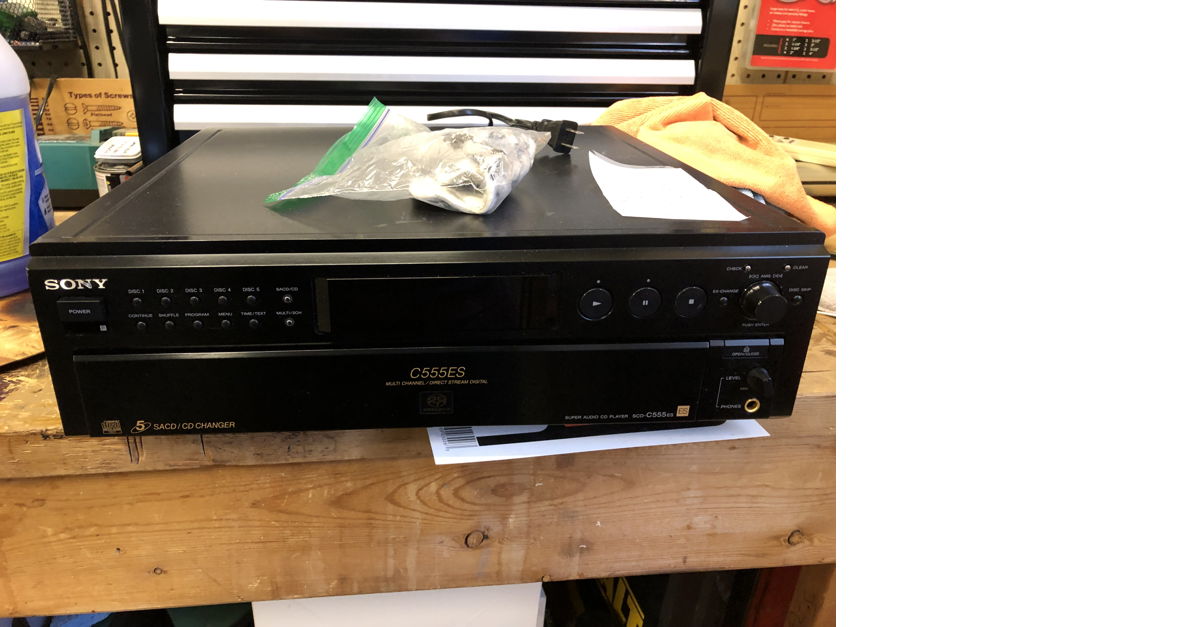 Sony SCD-555ES SACD Changer-PRICE REDUCED! For Sale | Audiogon