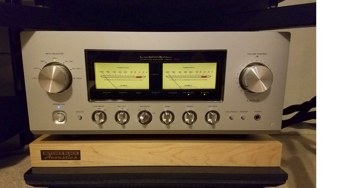 Luxman L-590AXII Class A Integrated Amplif... For Sale | Audiogon