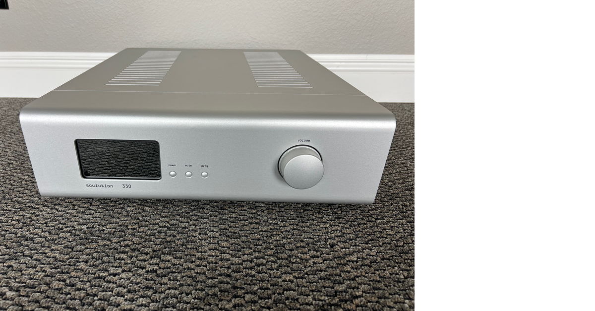 Soulution 330 Integrated Amp -- Excellent ... For Sale | Audiogon