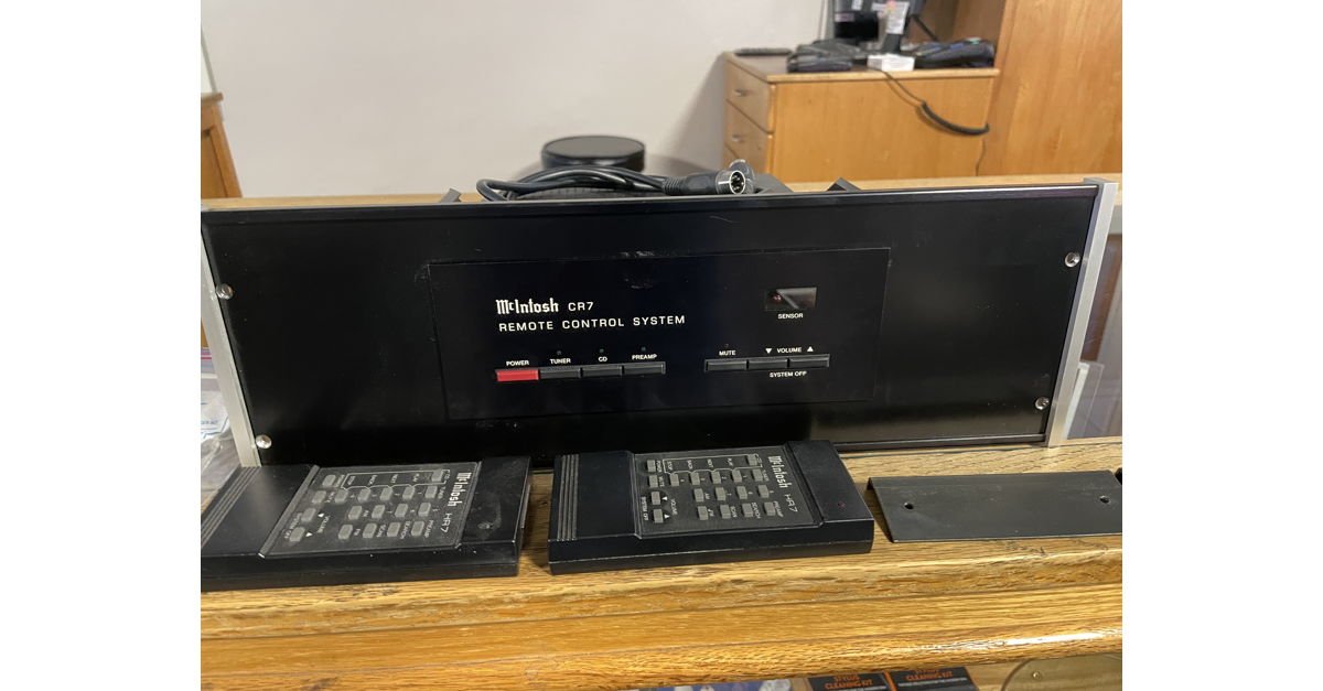 McIntosh CR-7 Remote Control System w 2 re... For Sale | Audiogon