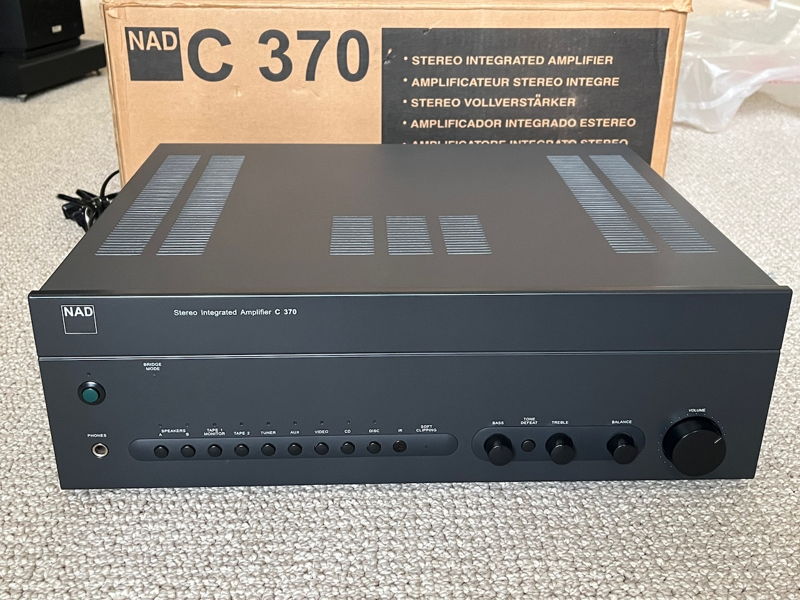 NAD C-370 Integrated Amp | Solid state | Audiogon