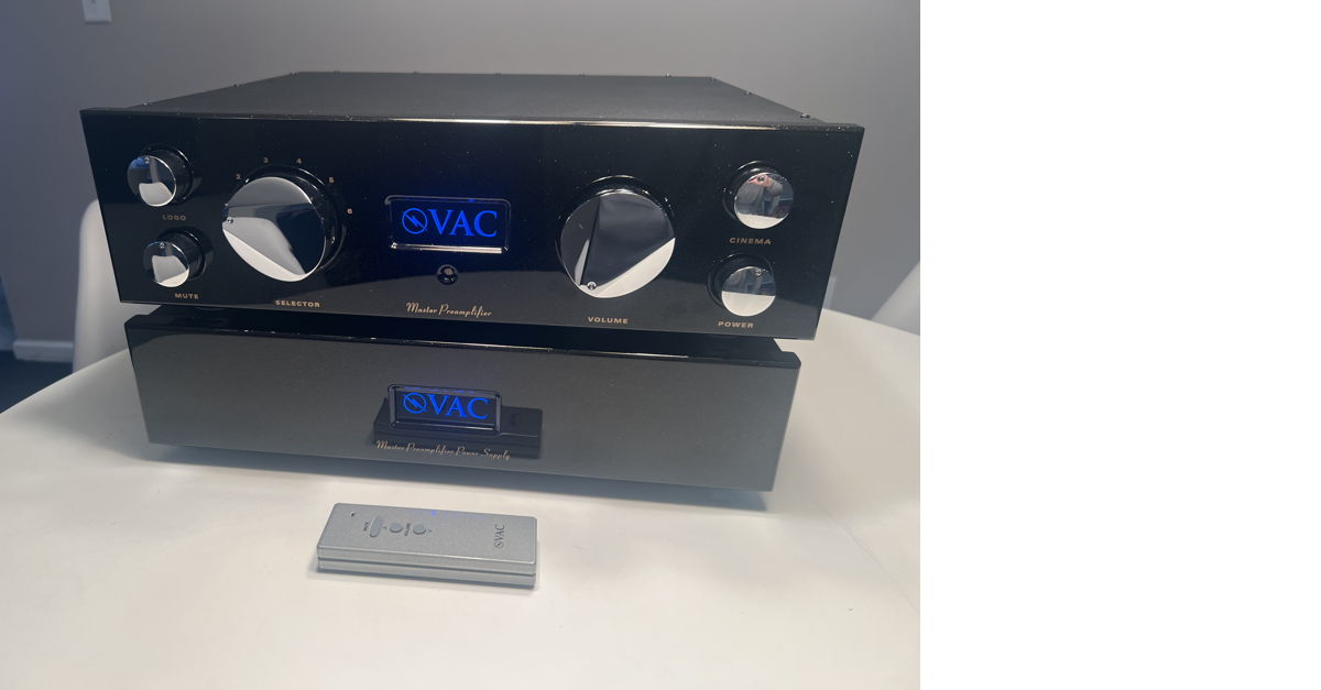 VAC Master Preamp w/ Phono Stage For Sale | Audiogon