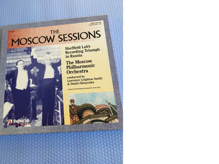 Sheffield Lab the Moscow Sessions Moscow Philharmonic 3 lp record box ...