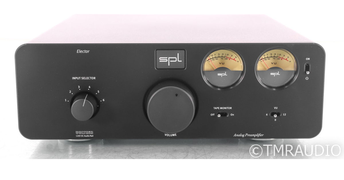 SPL Elector Stereo Preamplifier; Black (1/... For Sale | Audiogon