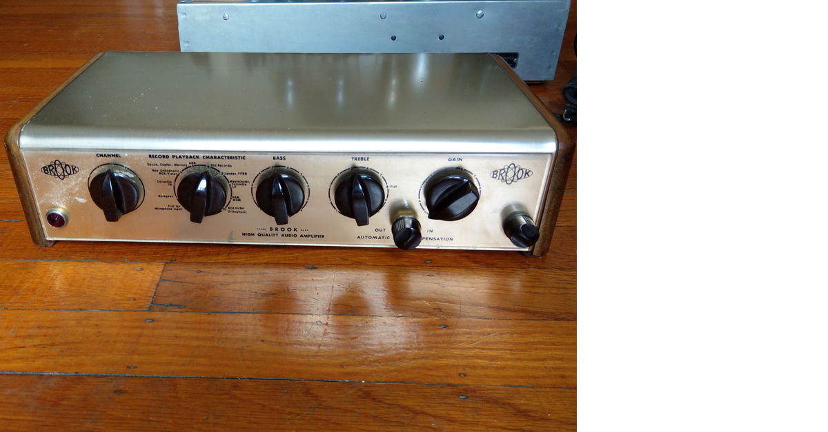 Brook 4B Mono Tube Preamplifier to go with... For Sale | Audiogon
