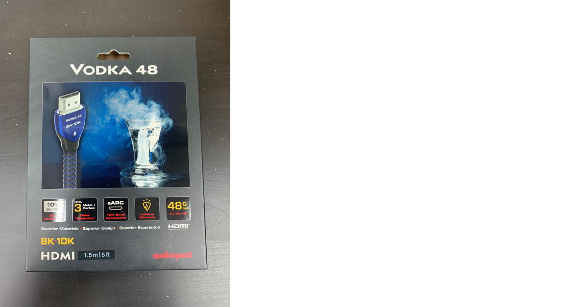 AudioQuest Vodka 48 HDMI New!! For Sale | Audiogon