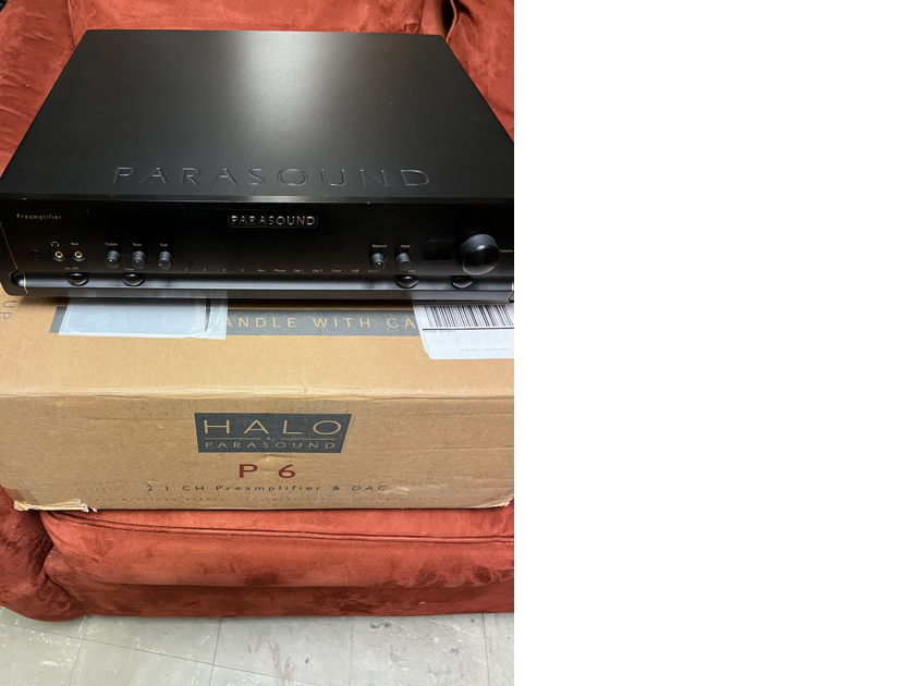 Parasound Halo P6 2.1 CH Preamp & DAC For Sale | Audiogon