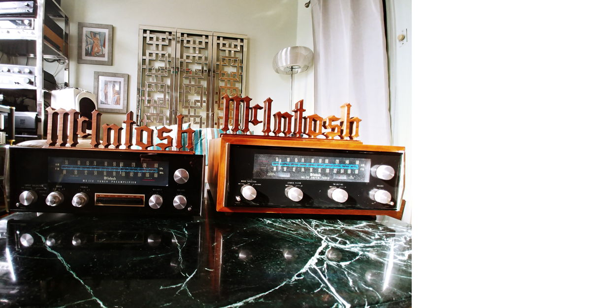 McIntosh Logo Sign Solid Walnut... For Sale | Audiogon