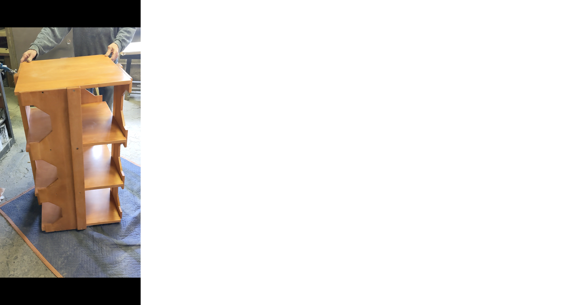 Timbernation LP Rotating Storage Tower For Sale | Audiogon