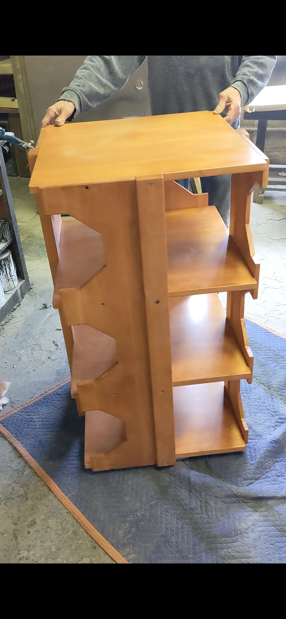 Timbernation LP Rotating Storage Tower For Sale | Audiogon