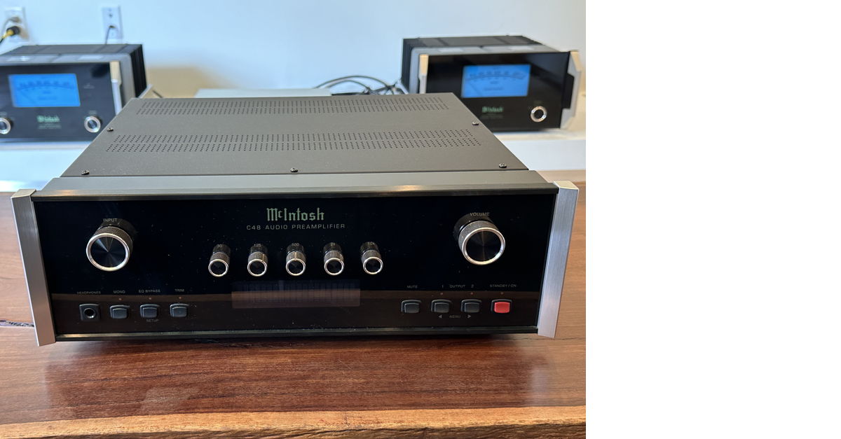 Mcintosh C48 Preamp DAC Original Box Manua... For Sale | Audiogon