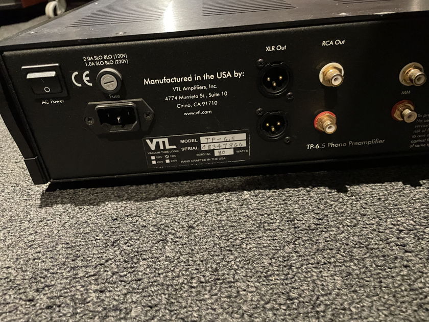 VTL TP-6.5 For Sale | Audiogon