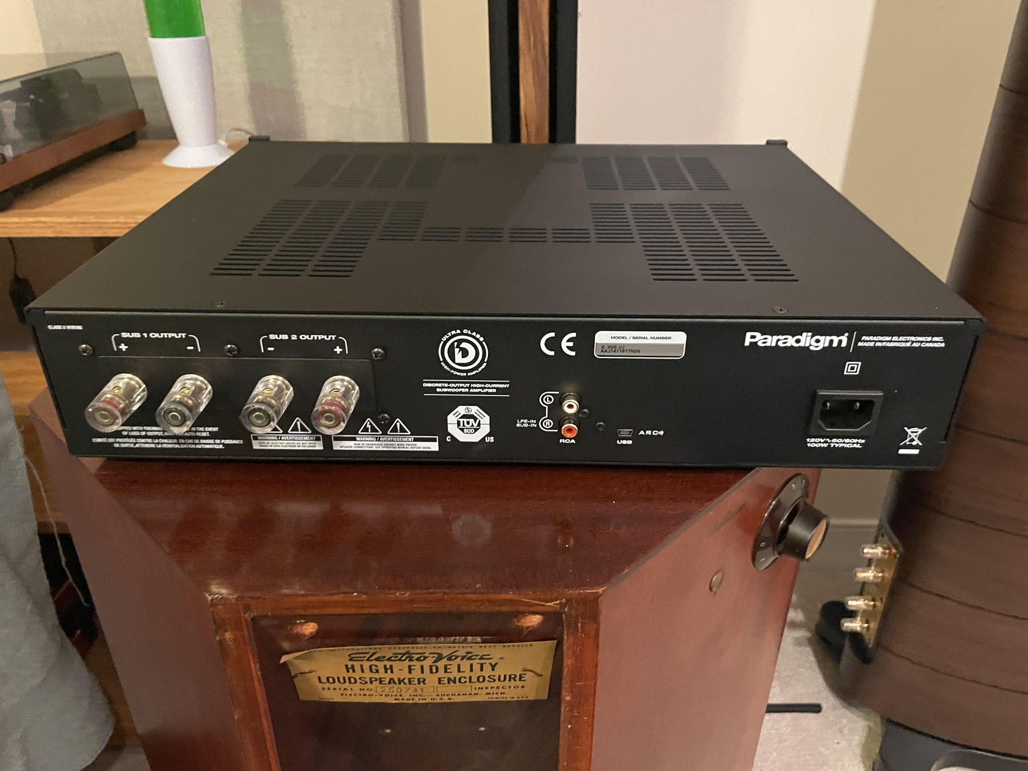 Paradigm X300-v2 sub amp For Sale | Audiogon