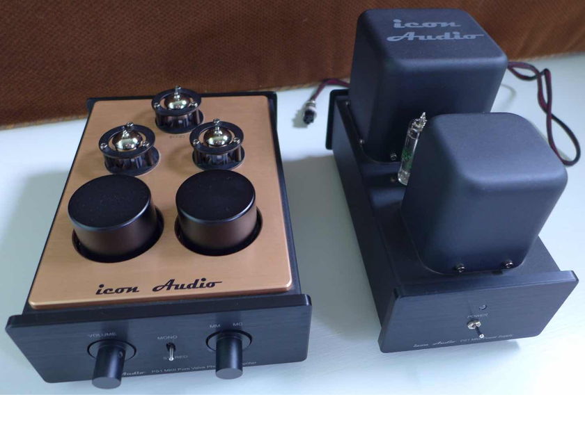 Icon Audio pure tube PS1 MKII Phono Preamp For Sale | Audiogon