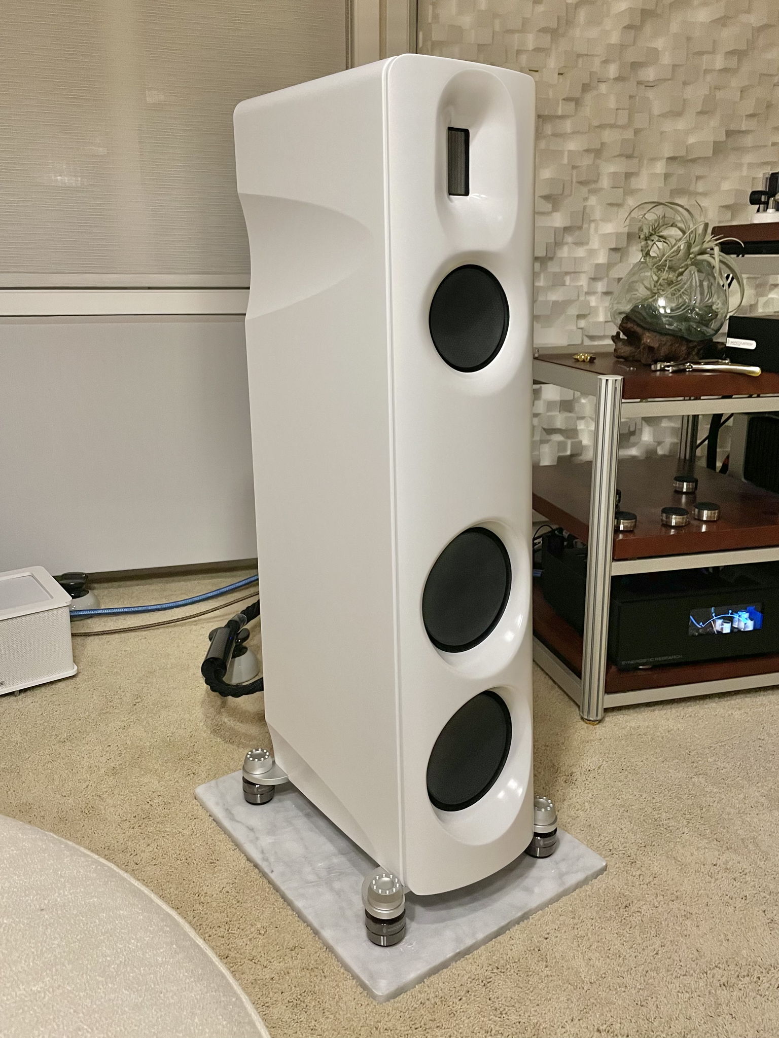 Borresen Z3 Cryo in Custom White Baffles, ... For Sale | Audiogon
