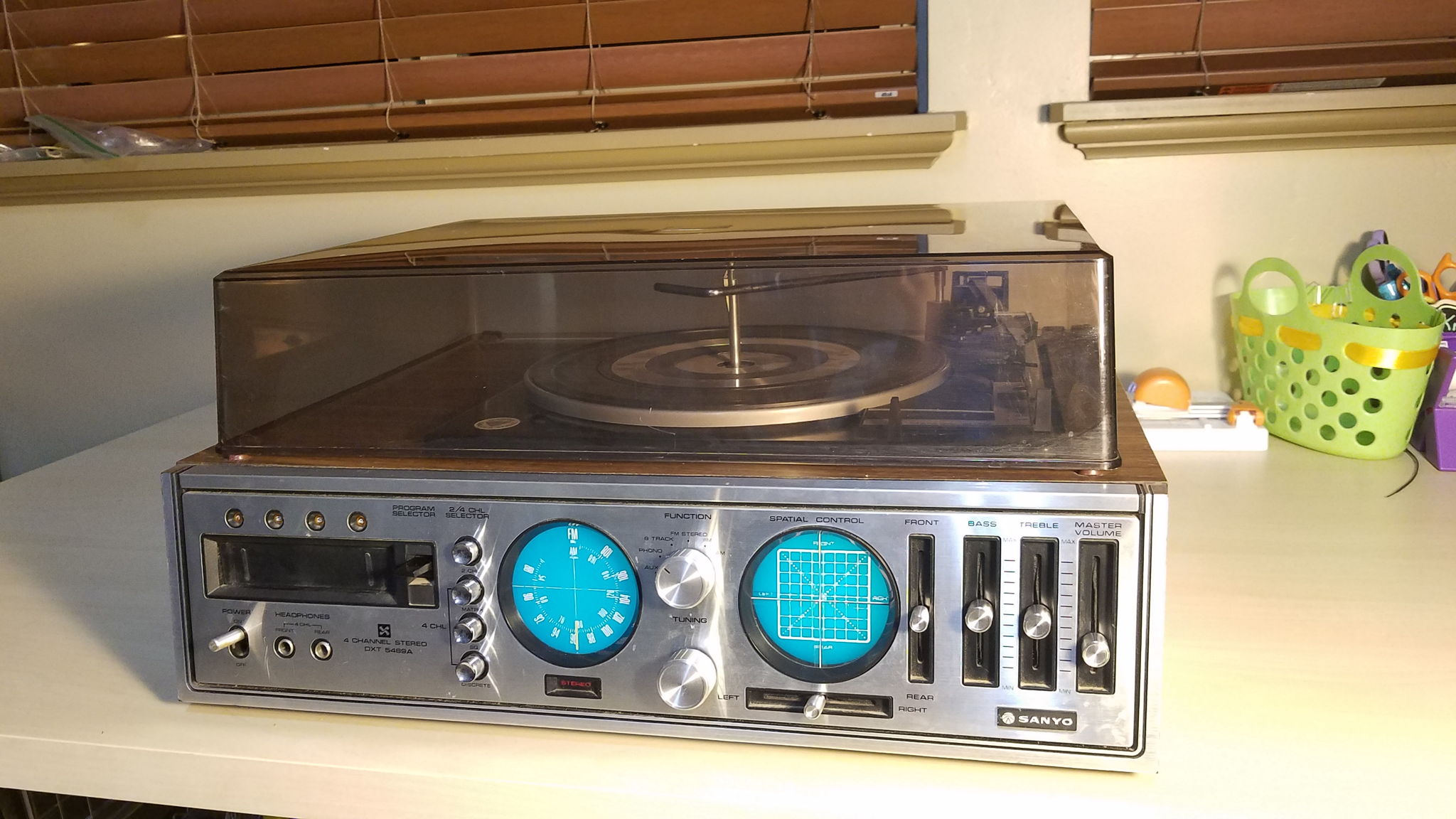 4-Channel Phono & 8-Track Sanyo DXT-5489 A For Sale | Audiogon