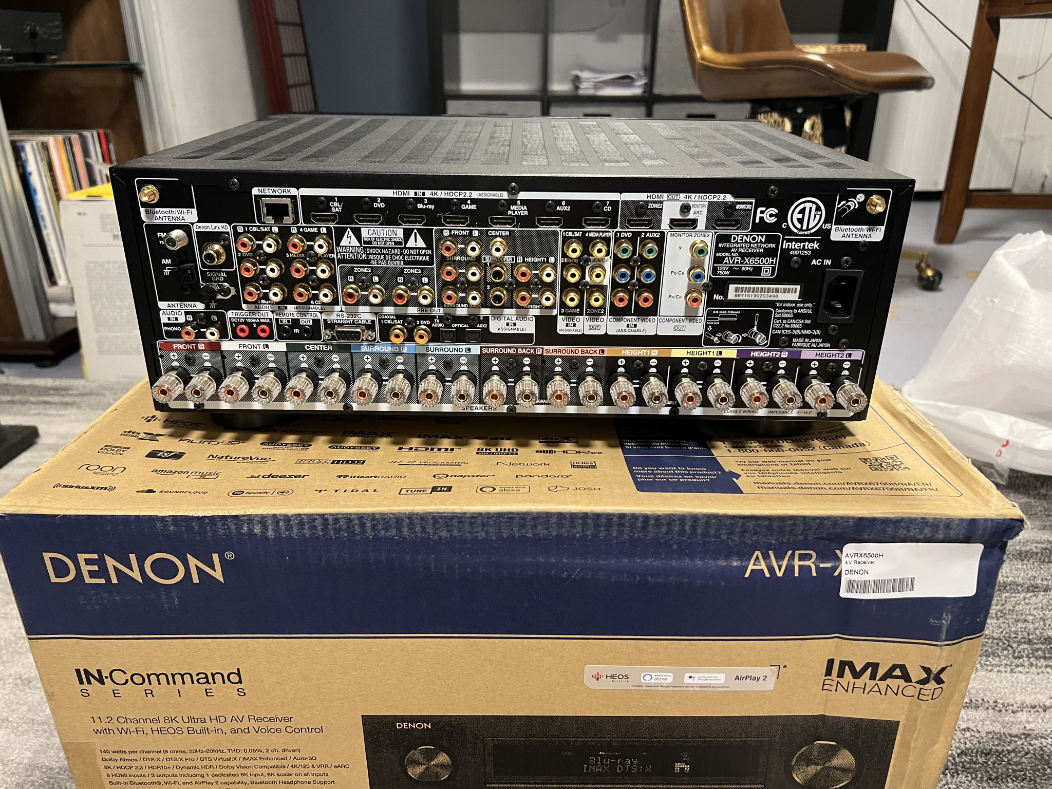 Denon AVR-X6500 Atmos Receiver...60% Off!! For Sale | Audiogon