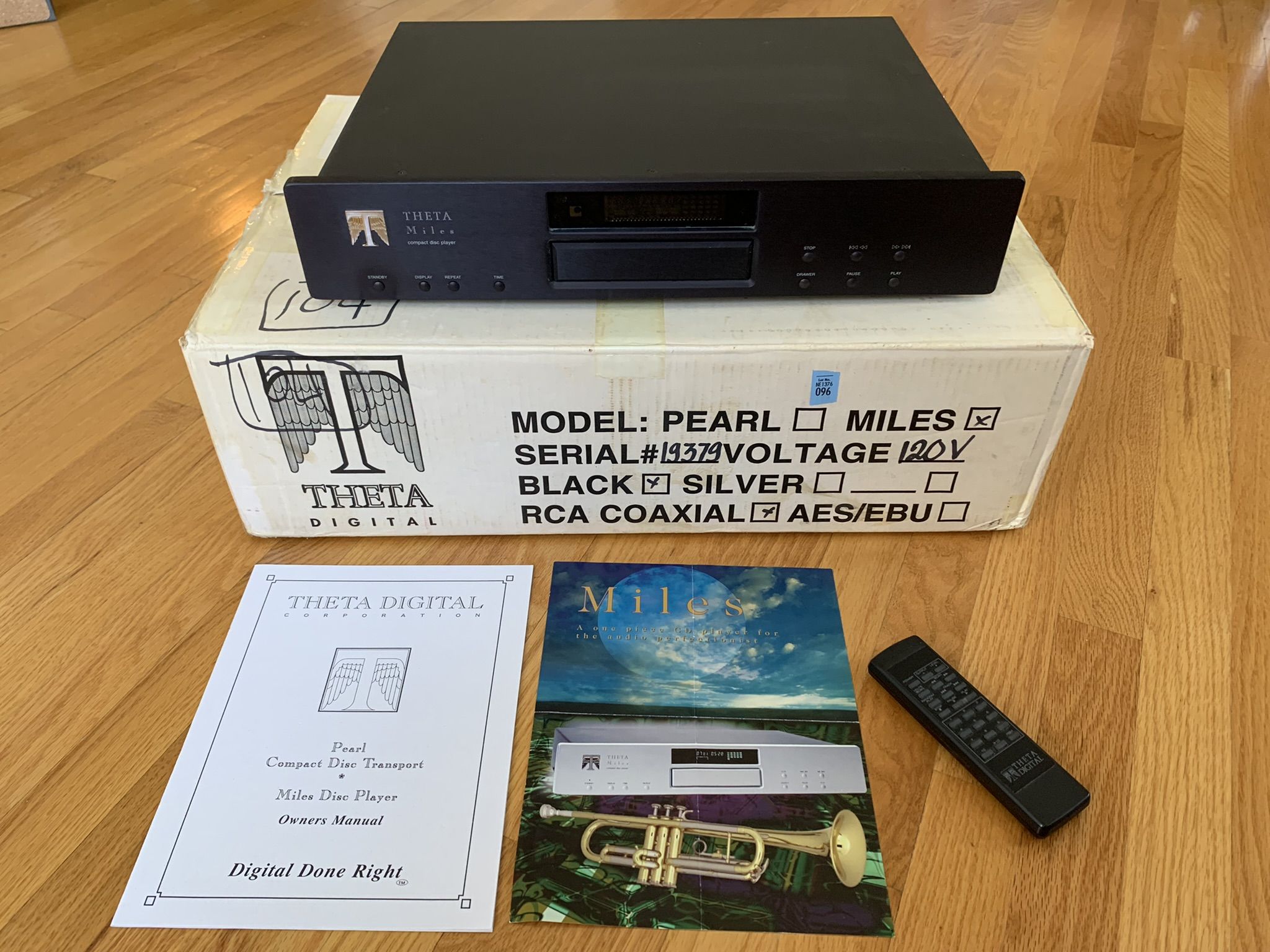 Theta Digital Miles For Sale | Audiogon