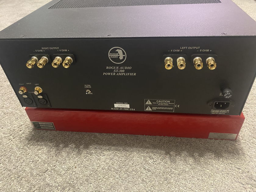 Rogue Audio ST-100 amp For Sale | Audiogon