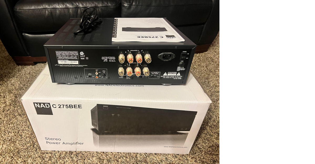 NAD C275BEE Power Amplifier For Sale | Audiogon