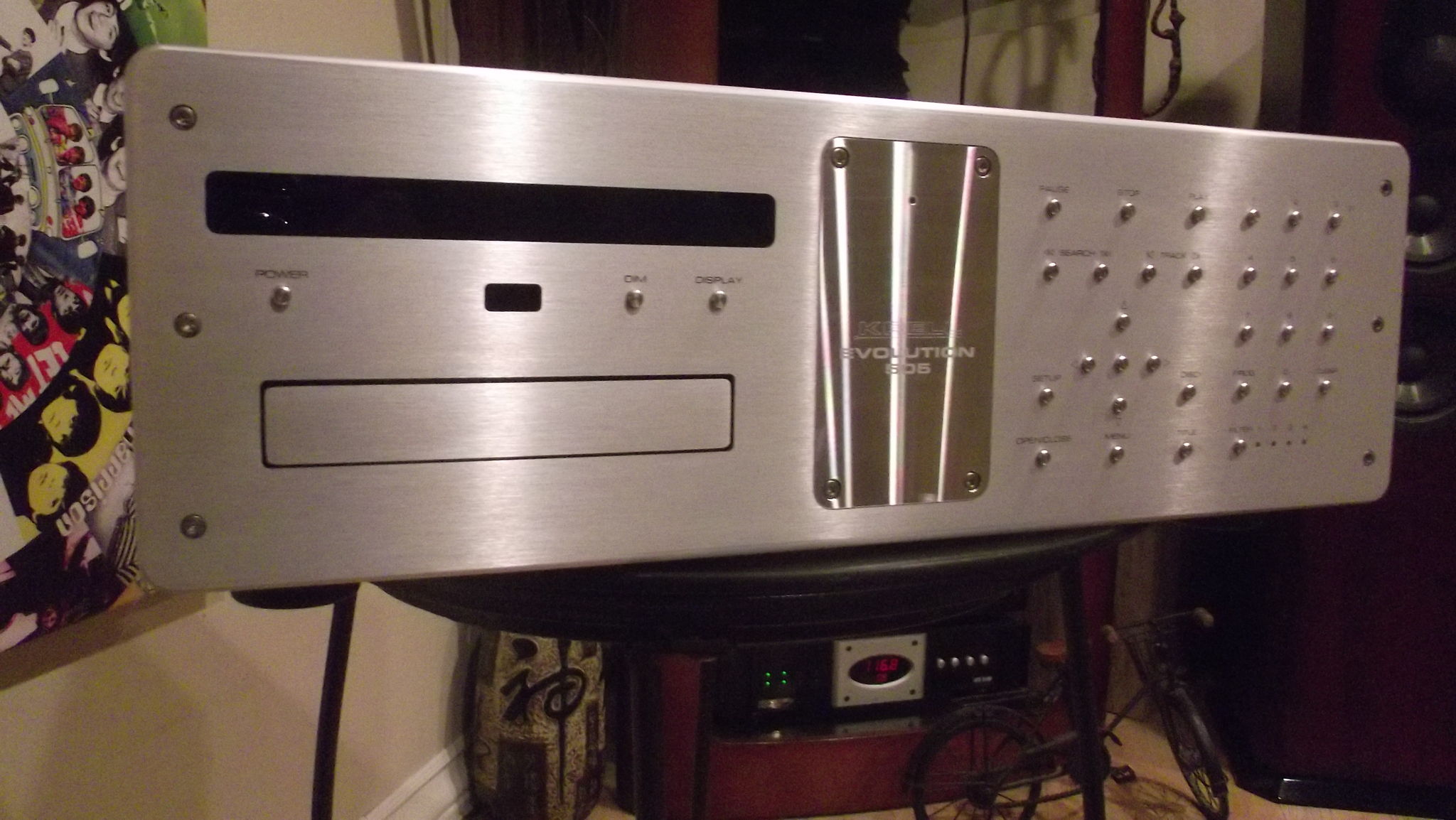 KRELL EVOLUTION 505 CD/SACD PLAYER IN SILVER For Sale | Audiogon