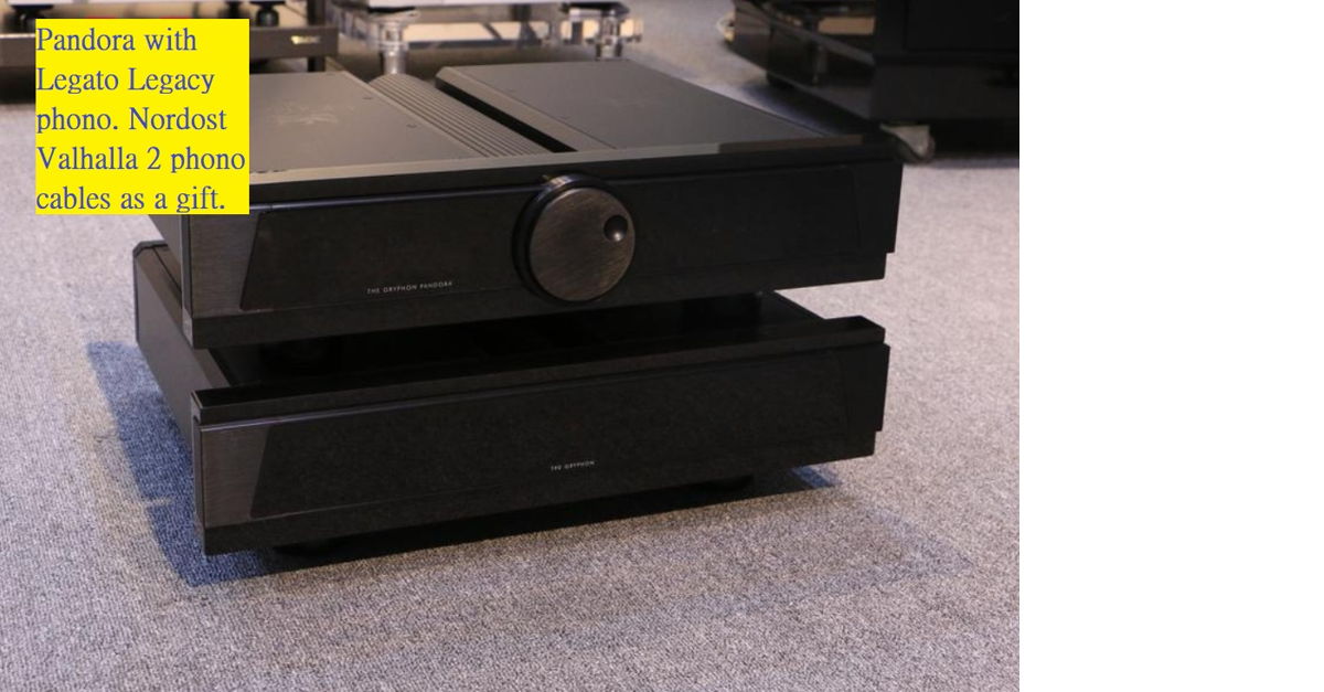 Gryphon Pandora preamplifier with Legato L... For Sale | Audiogon