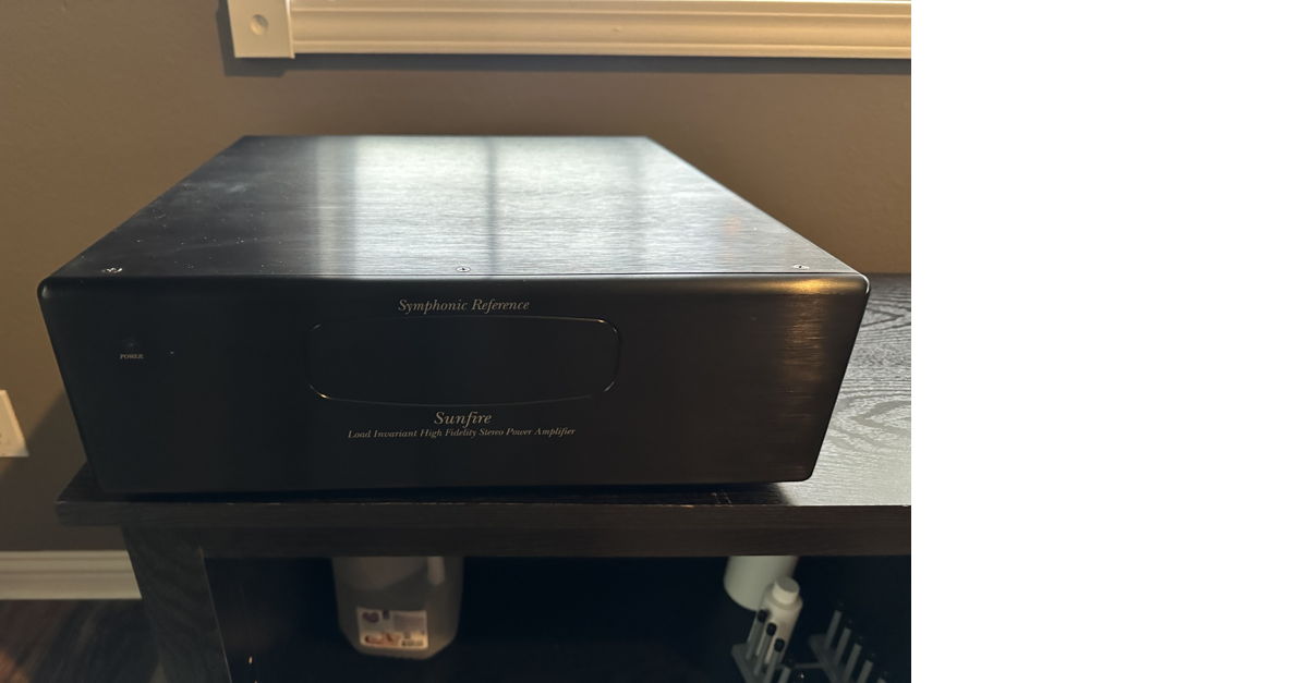 Sunfire Symphonic Reference Amplifier For Sale | Audiogon